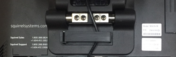 Setting up a Wired Squirrel Terminal (WS150 / WS150H)